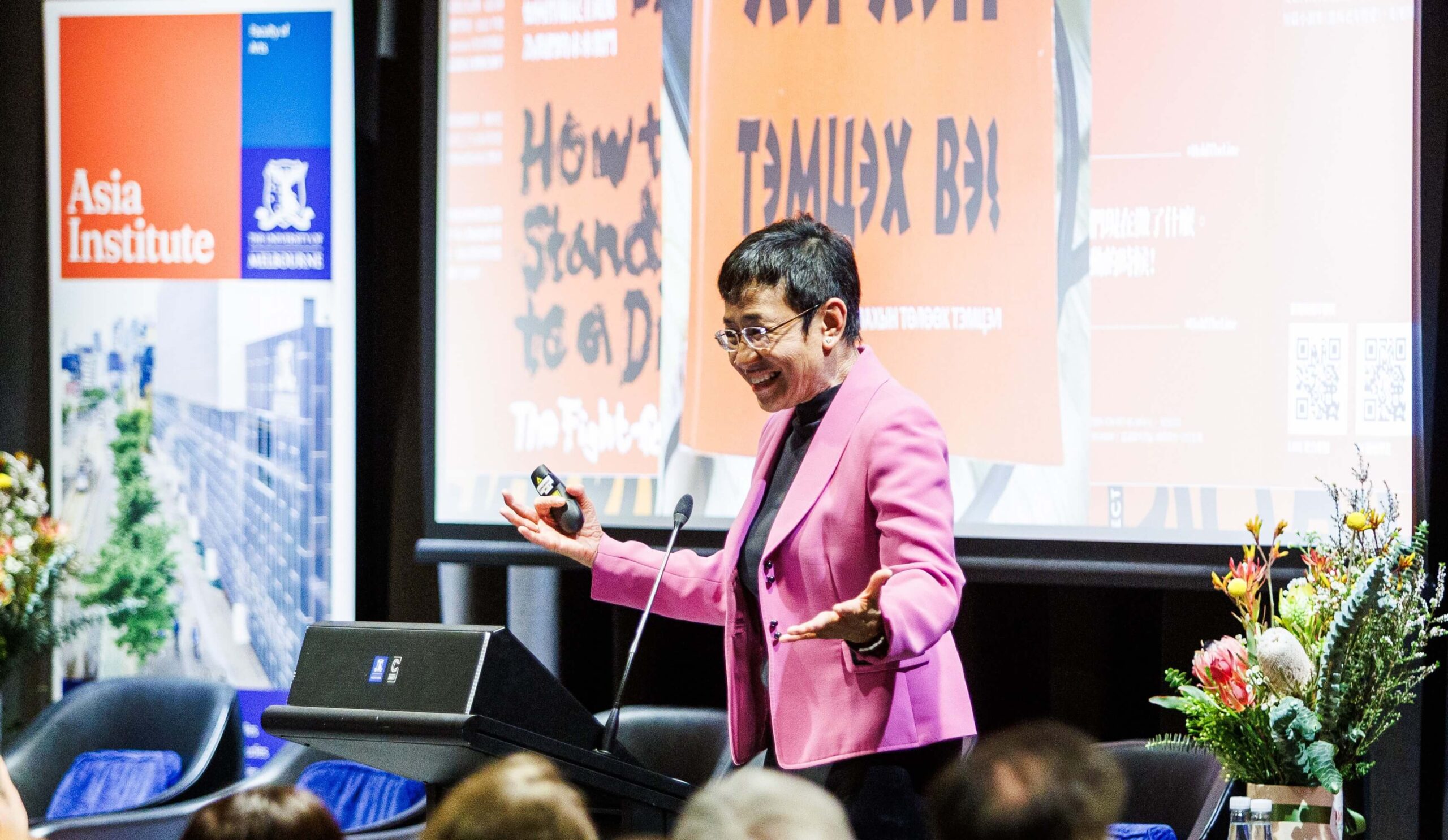 VIDEO: Maria Ressa - The 2025 Southeast Asia Oration | Melbourne Asia ...